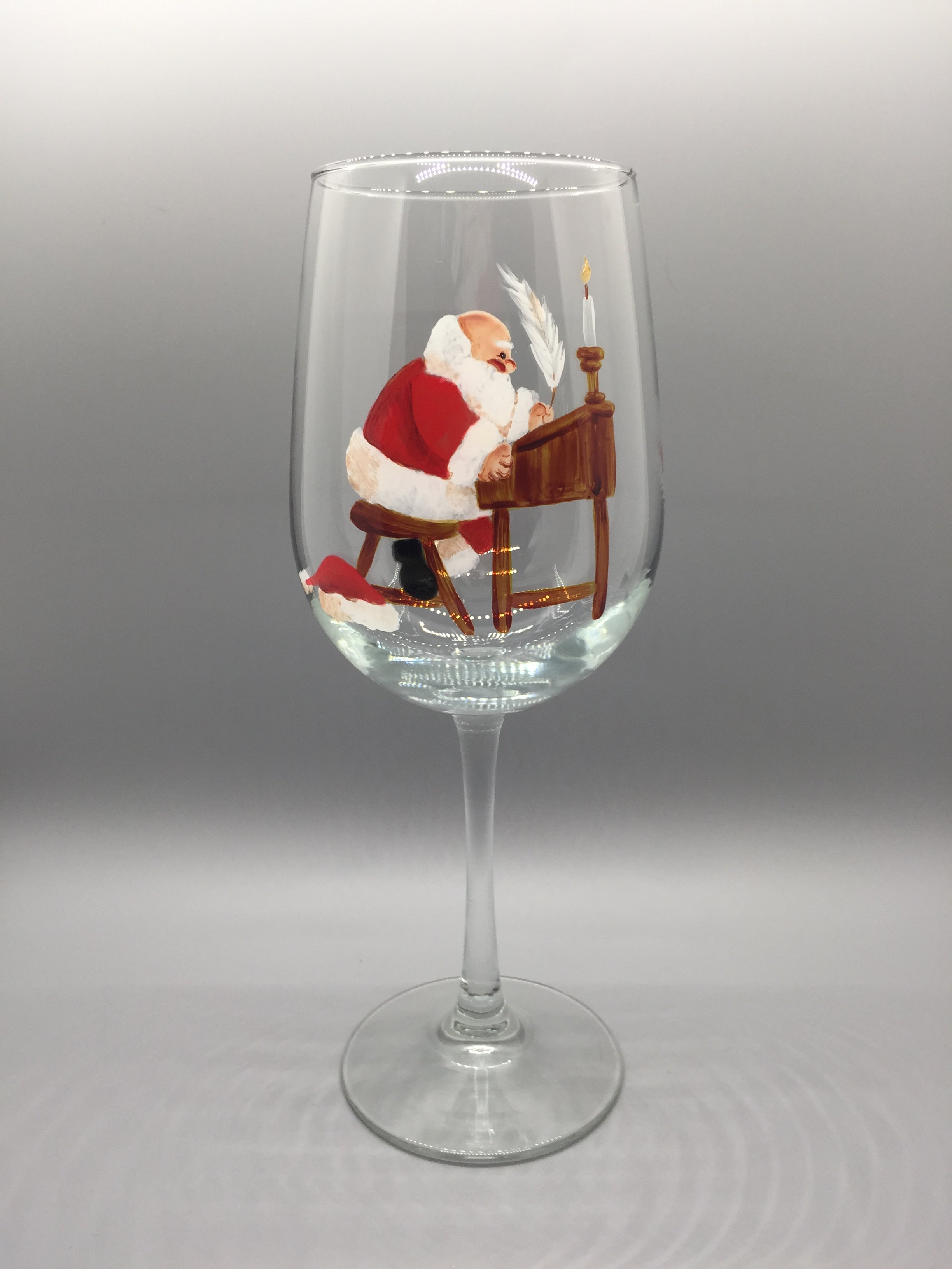 Santa Sitting at His Desk – Christina's Creations, LLC